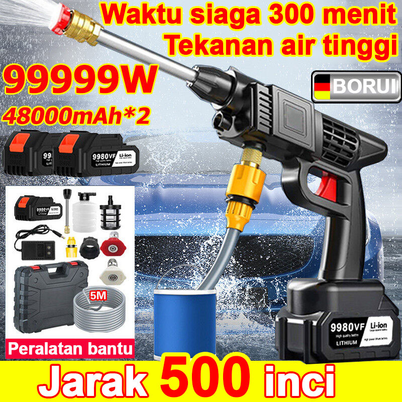 Jual 【Jangkauan 500 meter】German Mesin Cuci Mobil 9980Vf Baterai ...