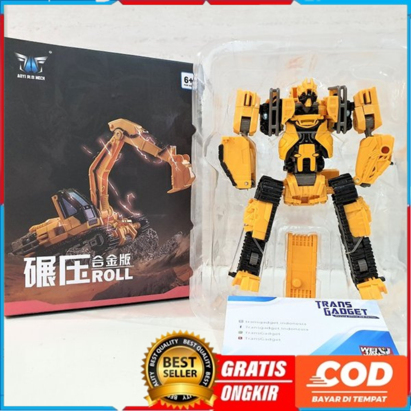 Jual Robot Transformers Deformation Devastator Overload Devil Crab ...