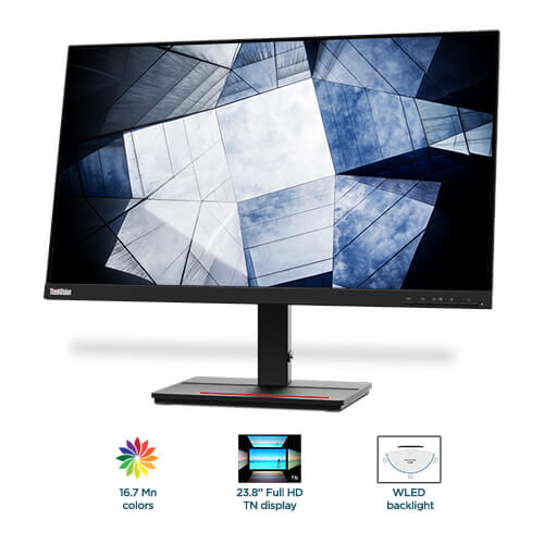 Jual Monitor Lenovo ThinkVision S24e-20 23.8"/FHD/VA/60Hz/WLED | Shopee ...