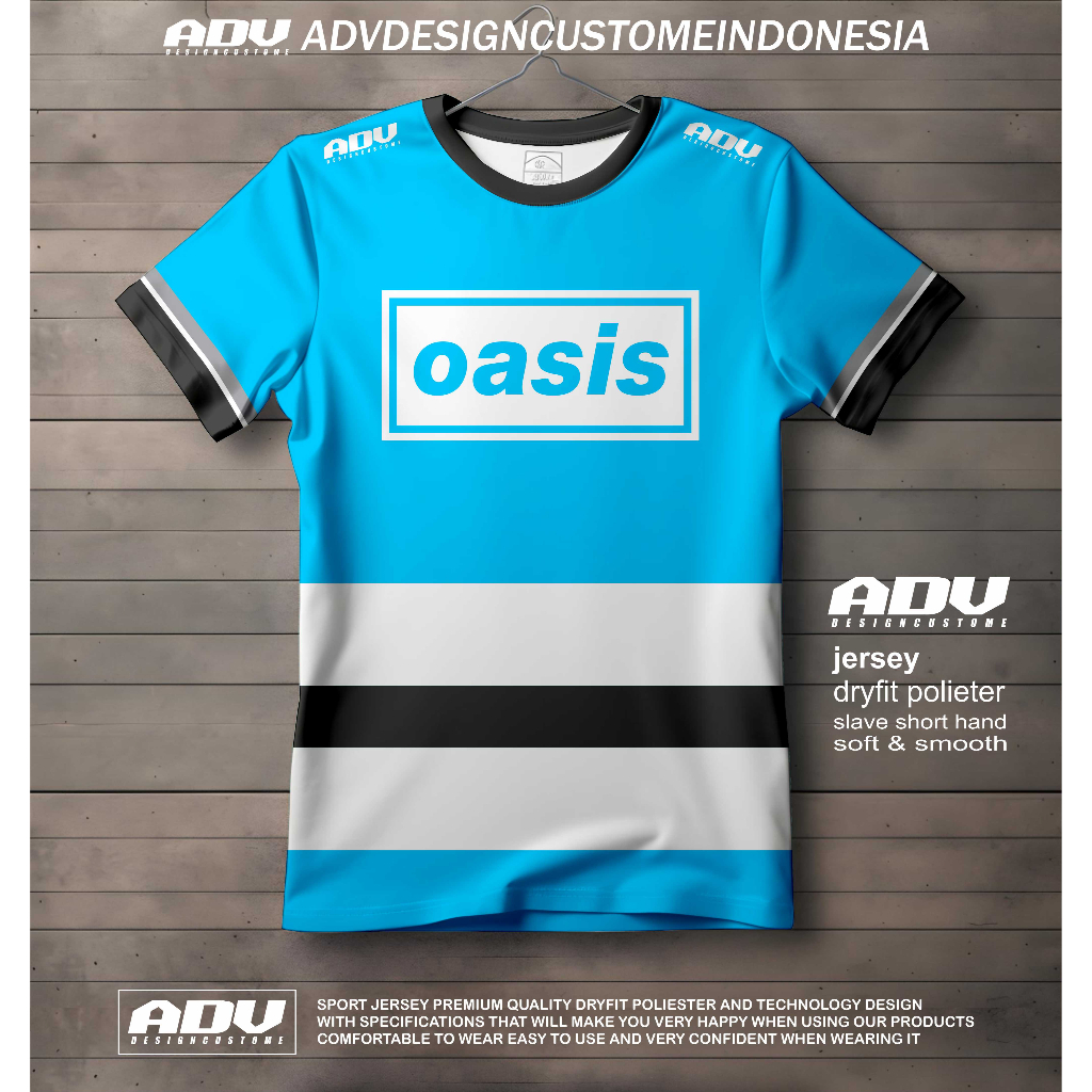 Jual jersey band oasis | Shopee Indonesia