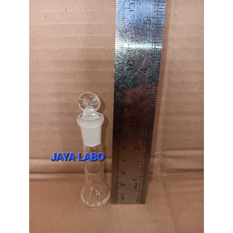 Jual HERMA LABU UKUR 5 ml Clear / Volumetric Flask | Shopee Indonesia