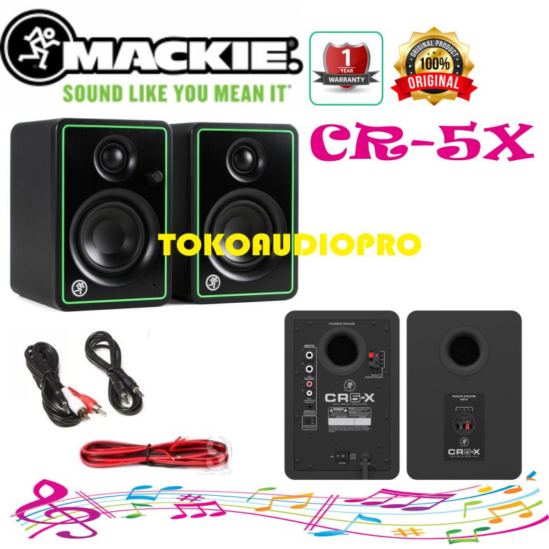 Jual Mackie CR5X 5 inch Multimedia Monitor Active Studio Monitor cr-5x ...