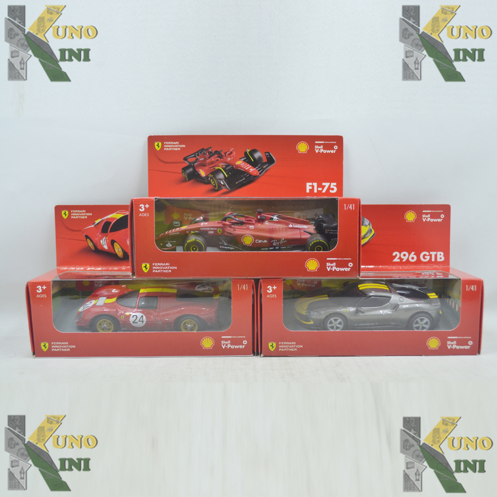 Jual PAKET KOLEKSI SET SHELL V-POWER F1-75, 330 P4, 296 GTB, 3 pcs ...