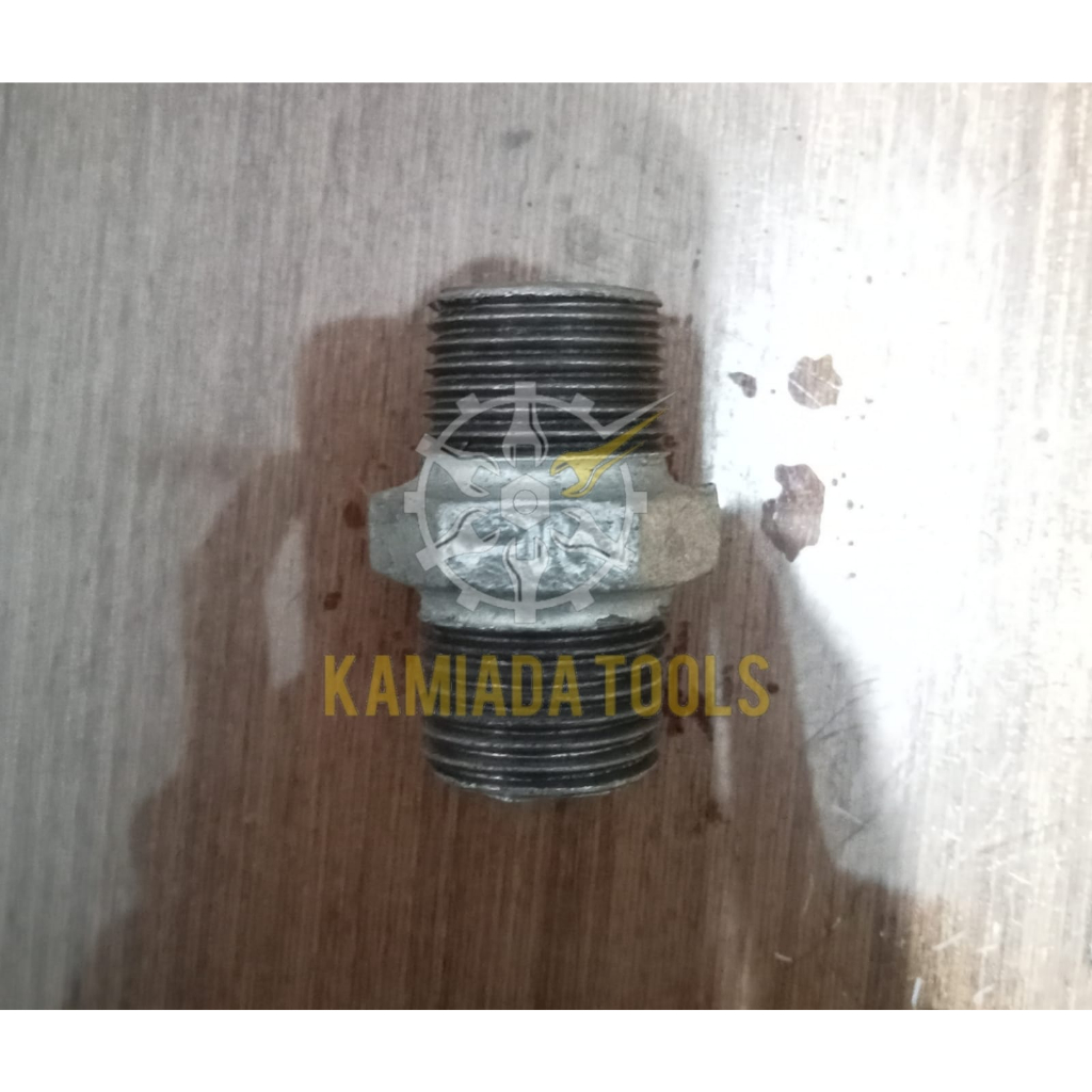 Jual Double Nepel 1/2" Galvanis/Double Nepel 1/2" Besi Galvanis | Shopee Indonesia