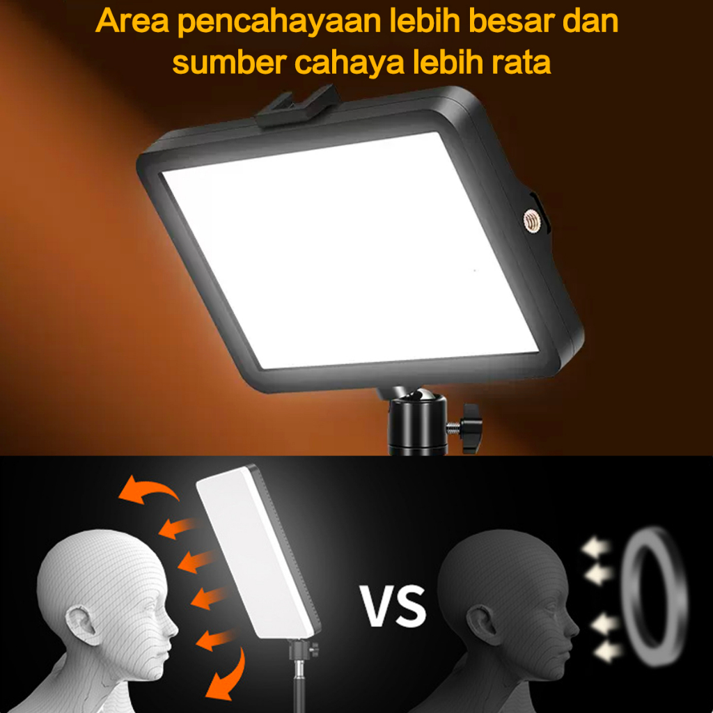 Jual Lampu Fotografi Live Vlogging Lampu Foto Lampu LED Video Light ...
