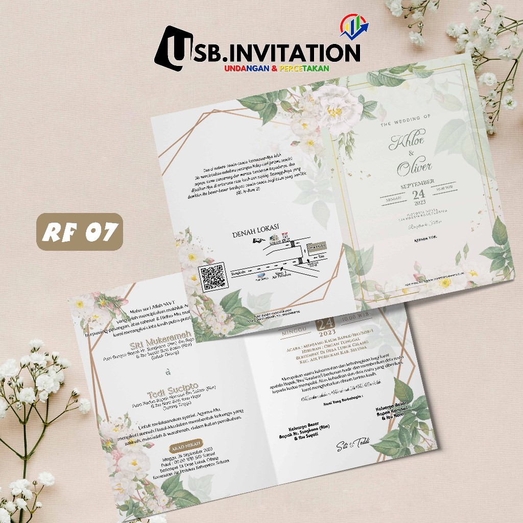 Jual Undangan Pernikahan BC TIK - Undangan Pernikahan Murah - Undangan ...