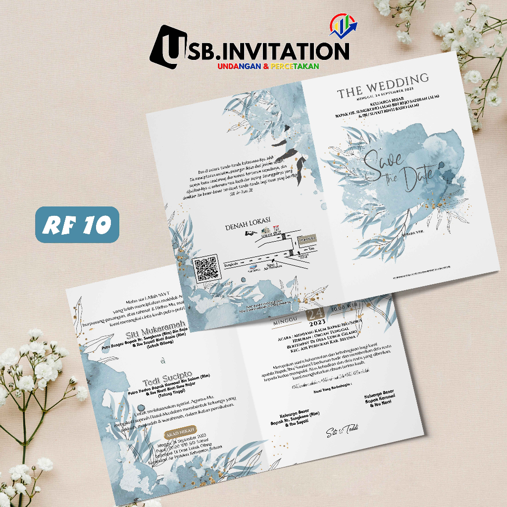 Jual Undangan Pernikahan BC TIK - Undangan Pernikahan Murah - Undangan ...
