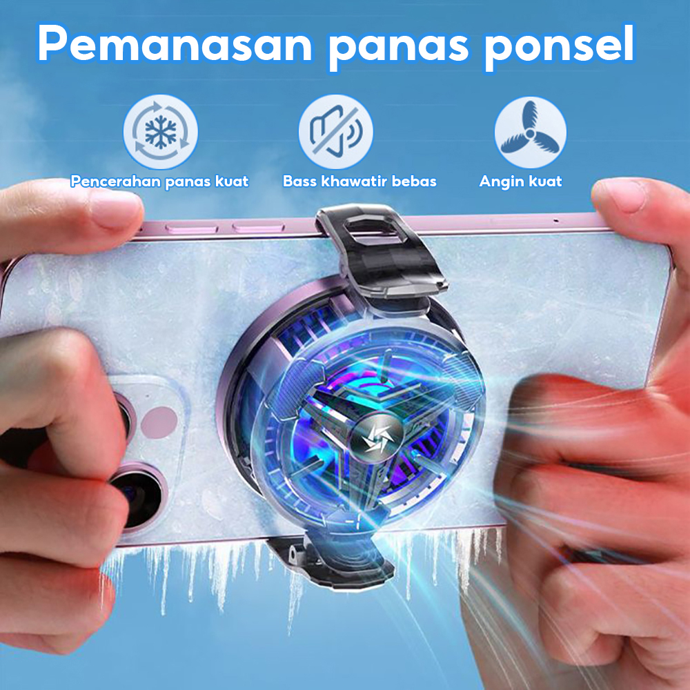 Jual Funcooler SL10 Fan Cooler Radiator Pendingin HP Cooling Fan Gaming ...