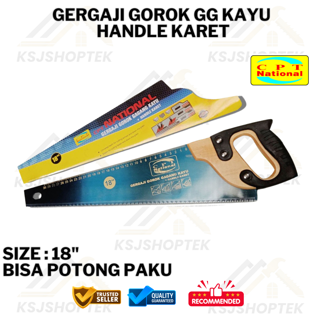 Jual Gergaji Gorok CPT 18 Inch / Gergaji Kayu Super Tajam / Gergaji Pemotong Paku Kayu Potong ...