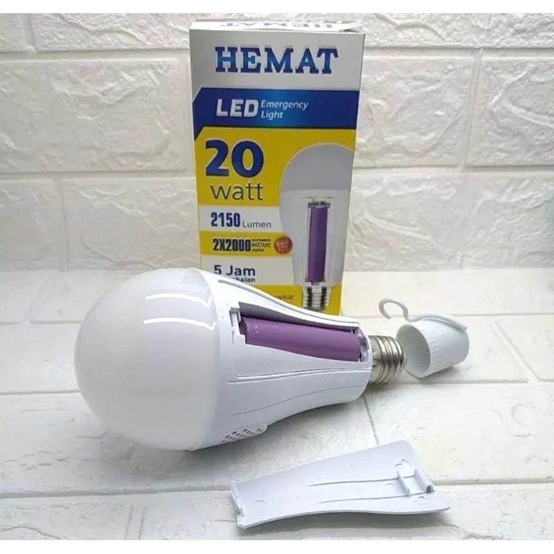 Jual LED HEMAT EMERGENCY 20WATT / LAMPU EMERGENCY HEMAT / EMERGENCY ...