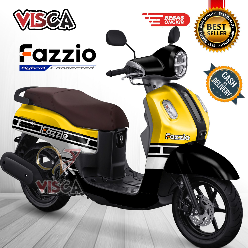Jual Decal Yamaha Fazzio Full Body Stiker Fazzio Variasi Full Body ...