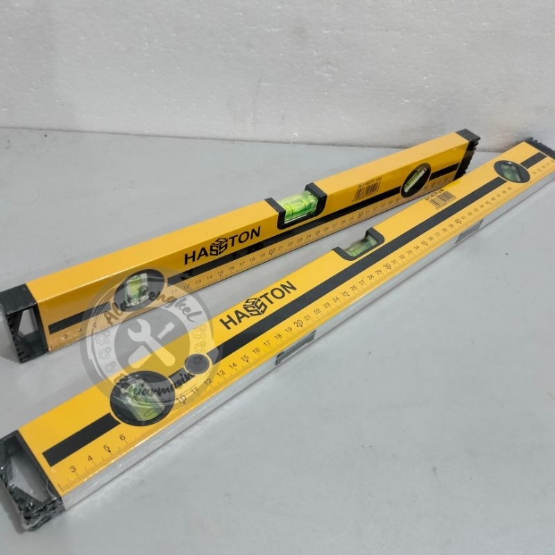 Jual WATERPAS MAGNET "HASSTON" 18" / 24" ||ALAT UKUR KEMIRINGAN ...