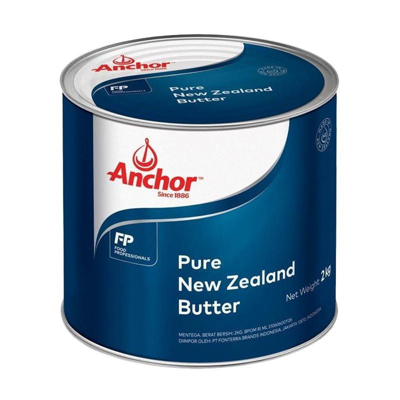 Jual Anchor Tin Butter 2KG - Salted (1 Pcs) | Shopee Indonesia