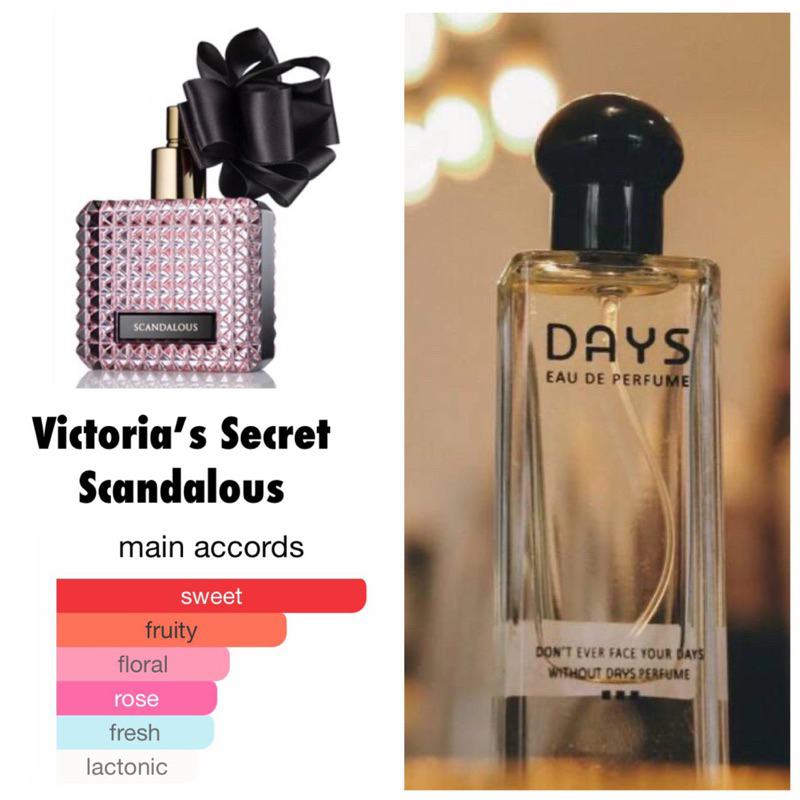 Jual DAYS PARFUME by VS Scandalous | Shopee Indonesia
