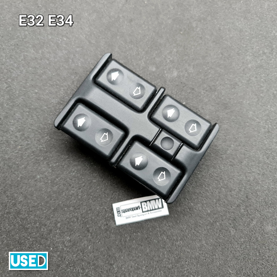 Jual Switch Tombol Master Power Window BMW E32 E34 All Series Original | Shopee Indonesia