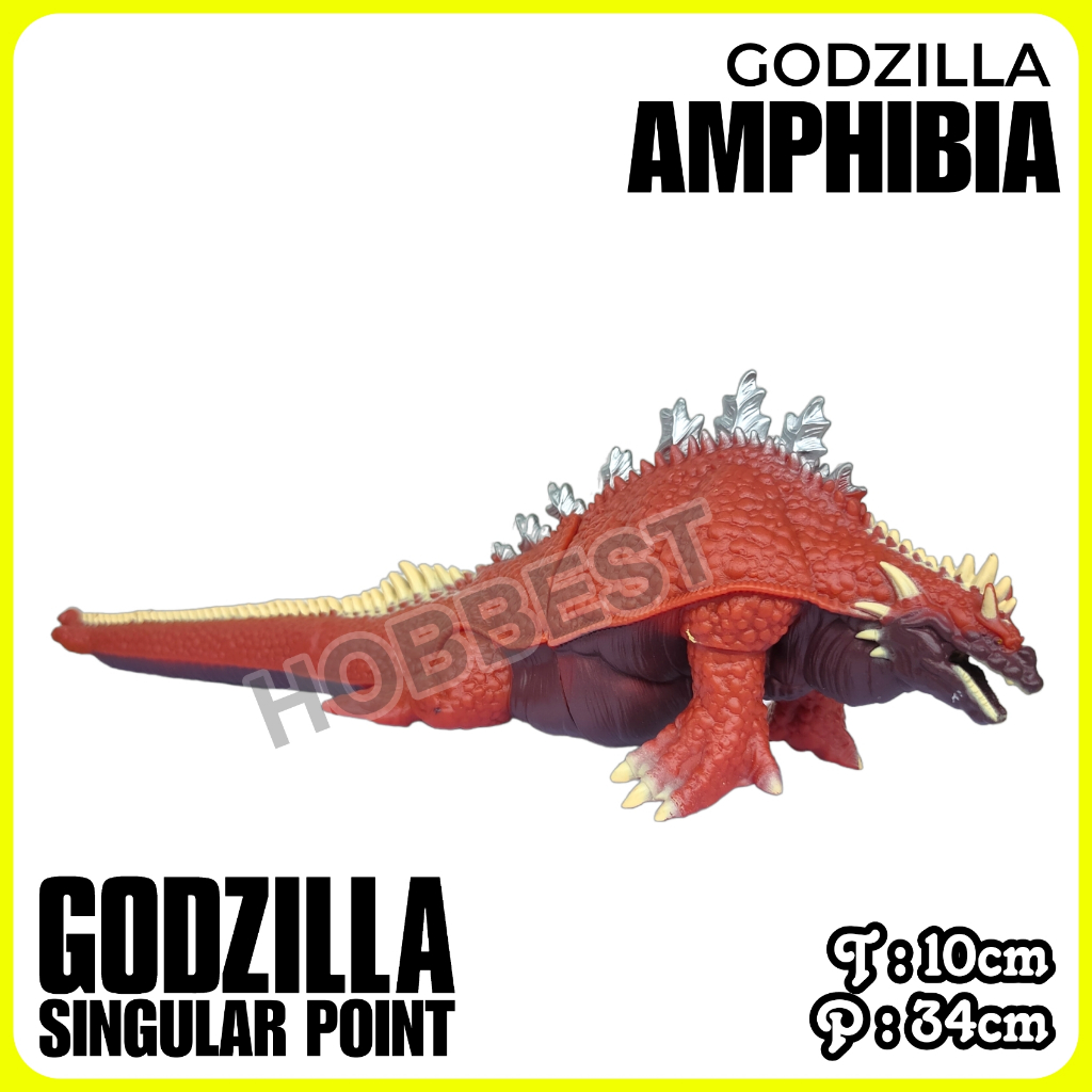 Jual GODZILLA SP : AMPHIBIA - Action Figure Kaiju Miniatur Pajangan ...