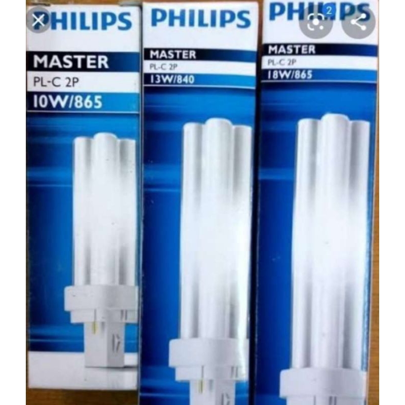 Jual Philips PL-C Master PLC 18W/2P / Kuning / Putih | Shopee Indonesia