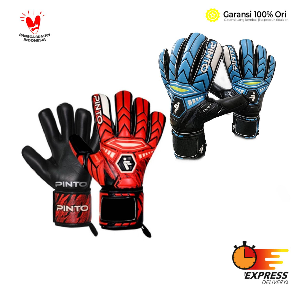 Jual Sarung Tangan Kiper Tulang PINTO GK Gloves Original | Shopee Indonesia