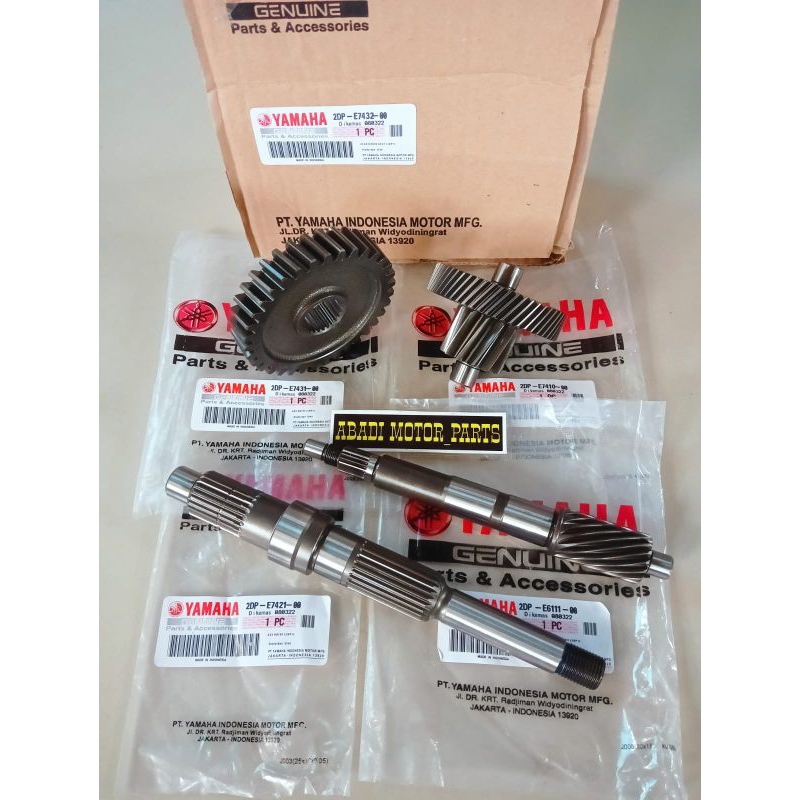 Jual GIGI RASIO SET ISI 4 YAMAHA NMAX OLD/NMAX NEW/KODE-2DP | Shopee ...