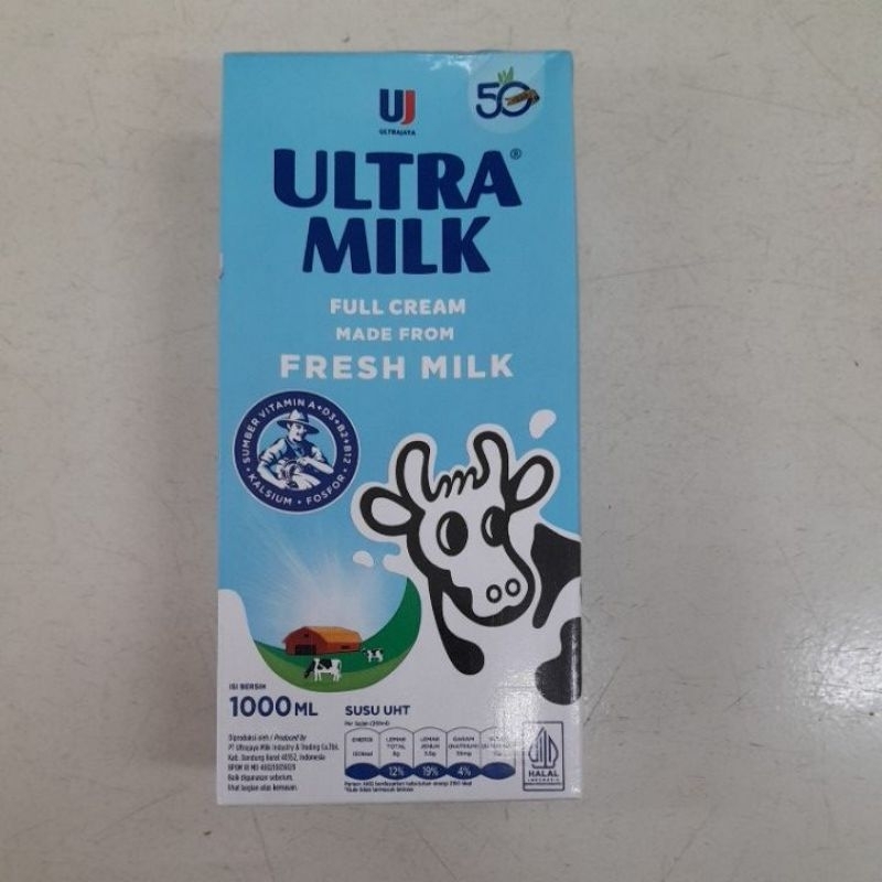 Jual ULTRA PLAIN RECAP TETRA PACK 1000 ML | Shopee Indonesia