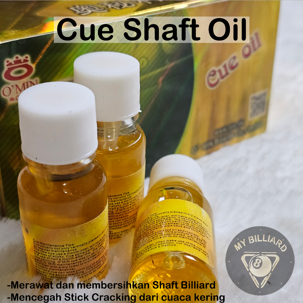 Jual Cue Shaft Oil Minyak Pelindung Stick - Billiard Shaft Cue ...