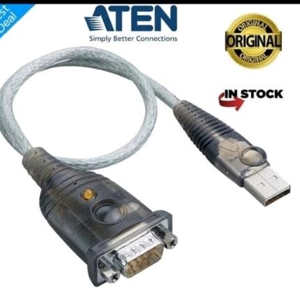 Jual Kabel USB TO SERIAL RS232 DB9 ATEN | Shopee Indonesia