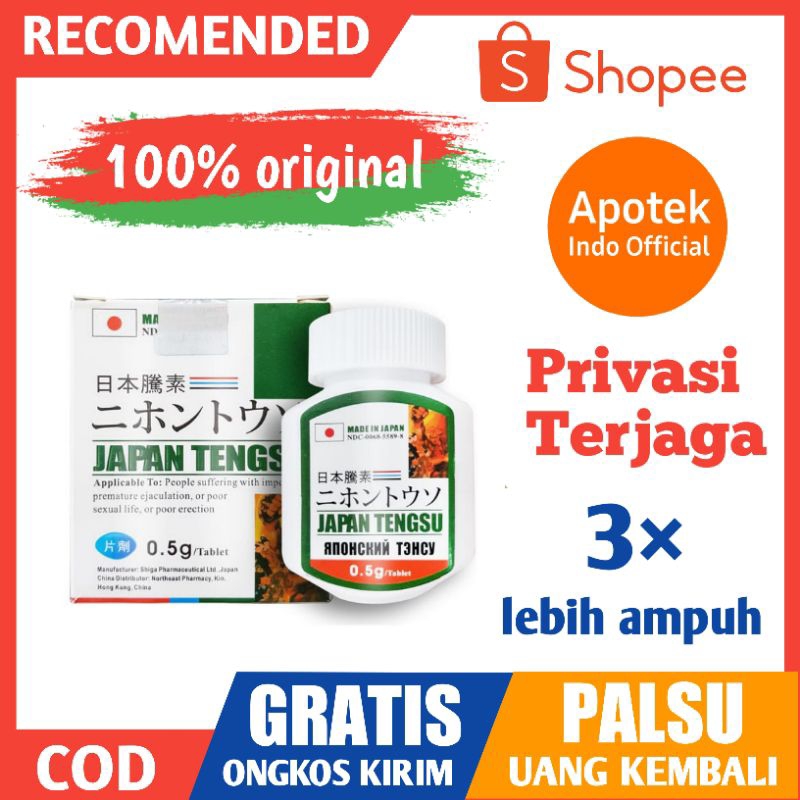 Jual Japan tengsu 100% original asli japan tensu original obat kuat ...