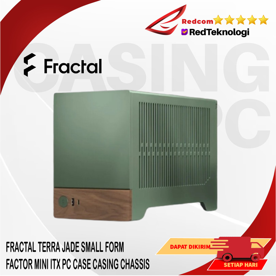 Jual FRACTAL TERRA JADE SMALL FORM FACTOR MINI ITX PC CASE CASING ...
