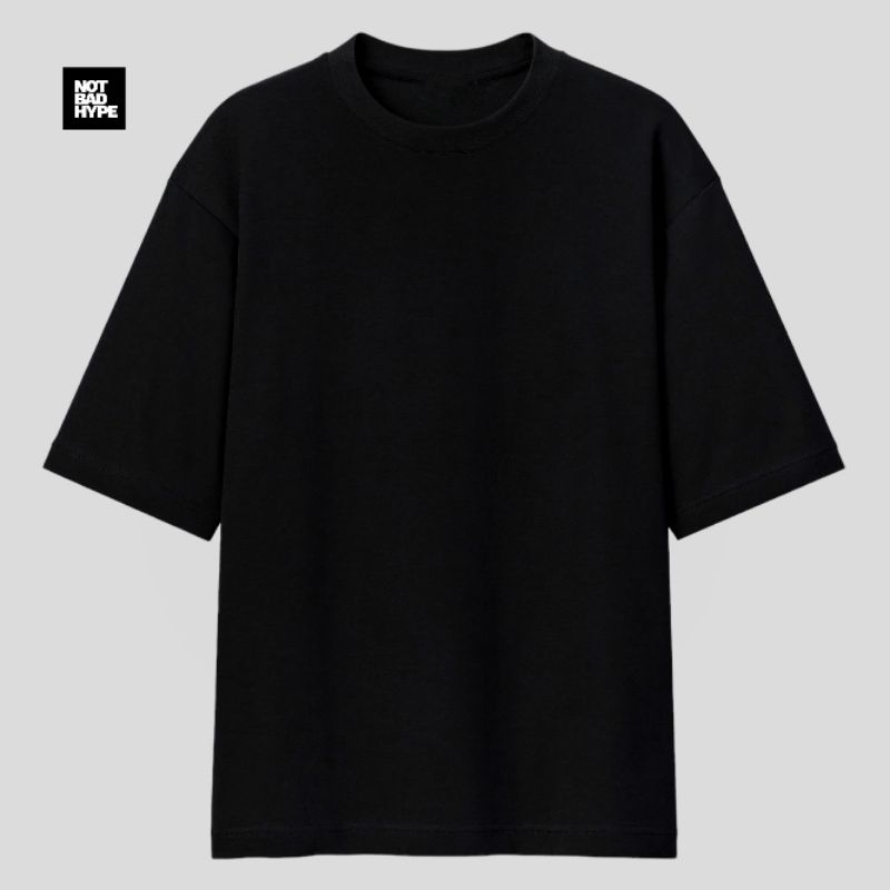 Jual Baju Kaos Polos Oversize Hitam - Blank T shirt Black Oversized ... Jual Baju Kaos Polos Oversize Hitam - Blank T shirt Black Oversized ...