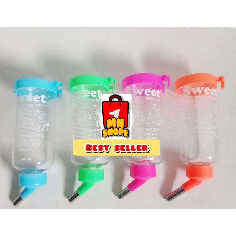 Jual SWEET BOTOL MINUM 500ml untuk hamster kelinci marmut sugar glider ...