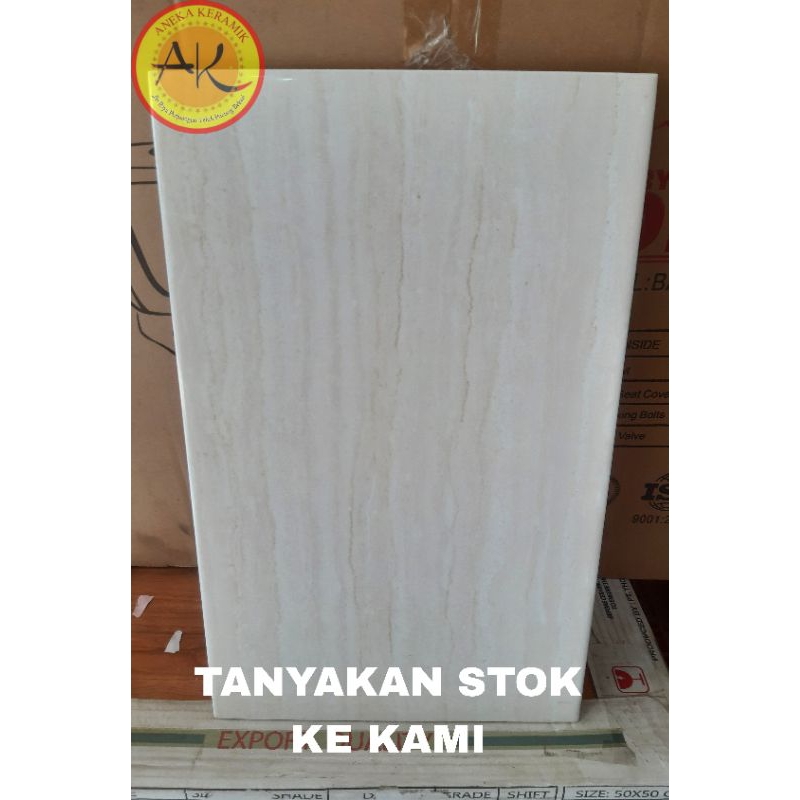 Jual Keramik Dinding Motif Marmer Glossy Kilap 25x40 Primea Beige | Shopee Indonesia