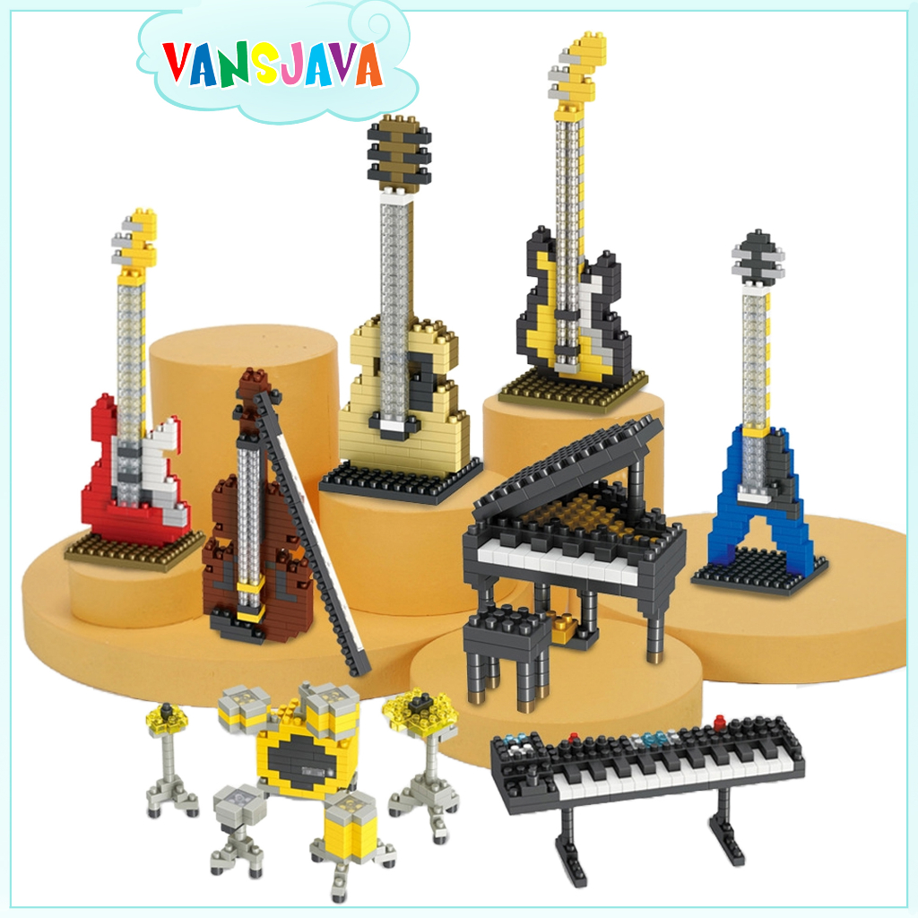 Jual VANSJAVA - PETIT BLOCK Jike Mini Block Building Mainan Anak ...
