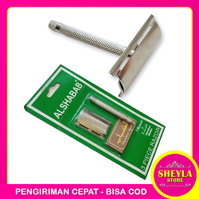 Jual Alat Cukur Besi Original Stainless Steel / Cukuran Kumis Jenggot ...