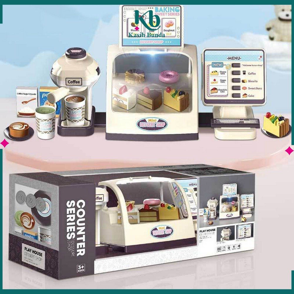 Jual Mainan Anak Perempuan Ice Cream Store Pretend Play / Mainan ...