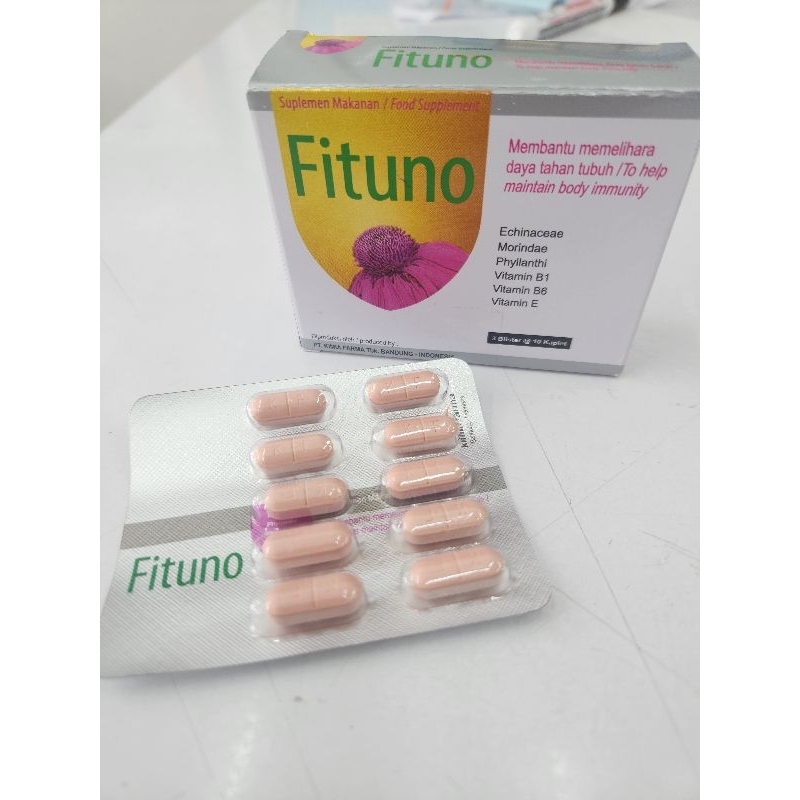 Jual Fituno 1 strip isi 10 tablet | Shopee Indonesia