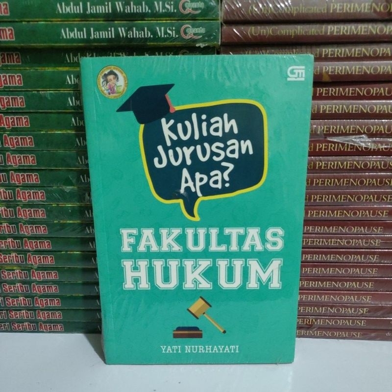 Jual Buku Murah Original - Buku Kuliah Jurusan Apa - Fakultas Hukum ...