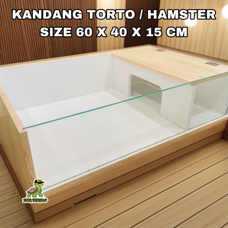 Jual KANDANG KURA DARAT TORTO TABLE KANDAN HAMSTER DENGAN RUMAH ...