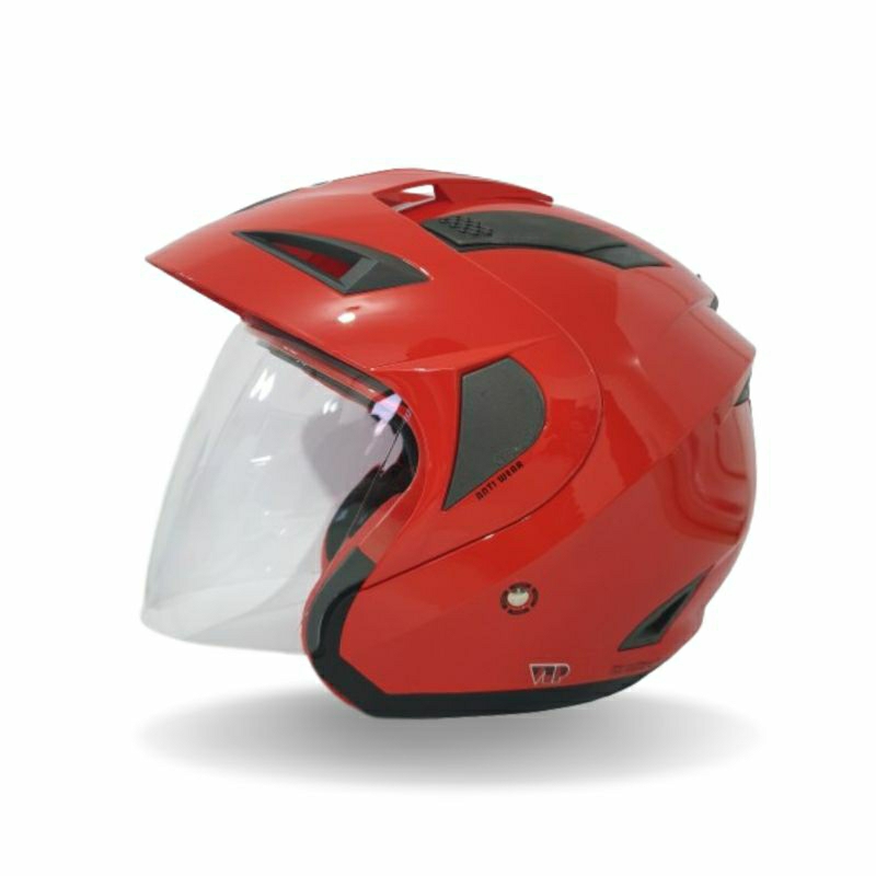 Jual Helm Half Face RDX Venom Solid Glosy Double Visor SNI Aksesoris ...