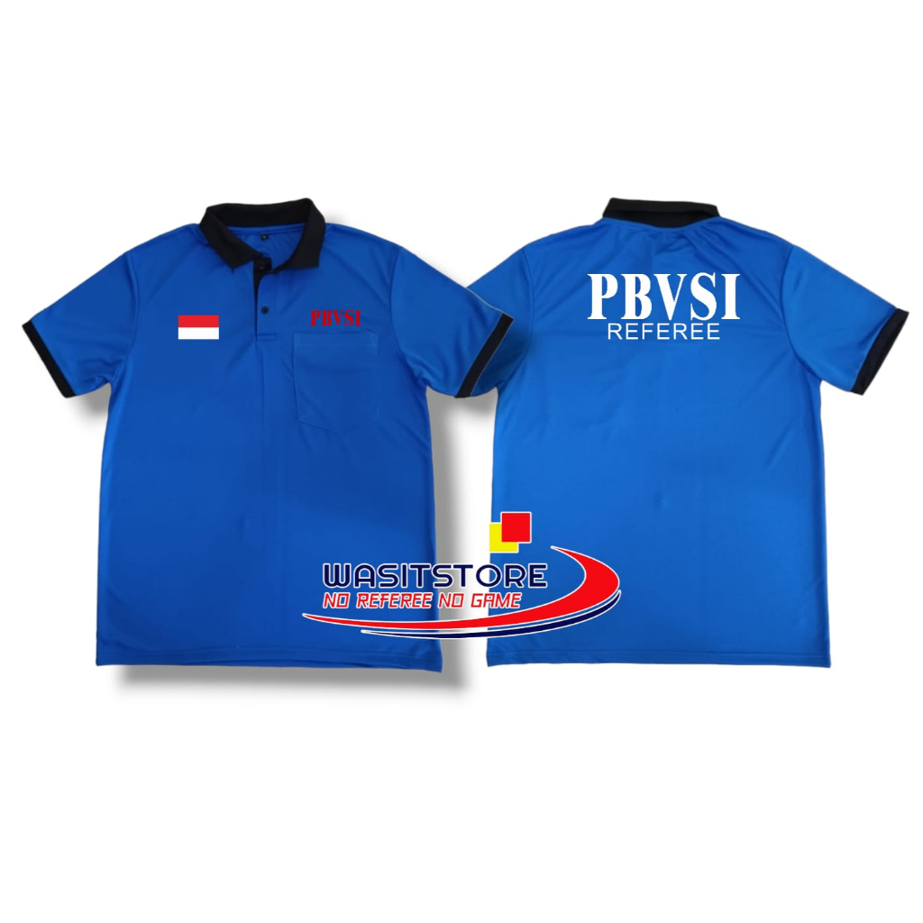 Jual BAJU TUGAS WASIT VOLI 2022 (BENDERA INDONESIA, PBVSI, PUNGGUNG ...