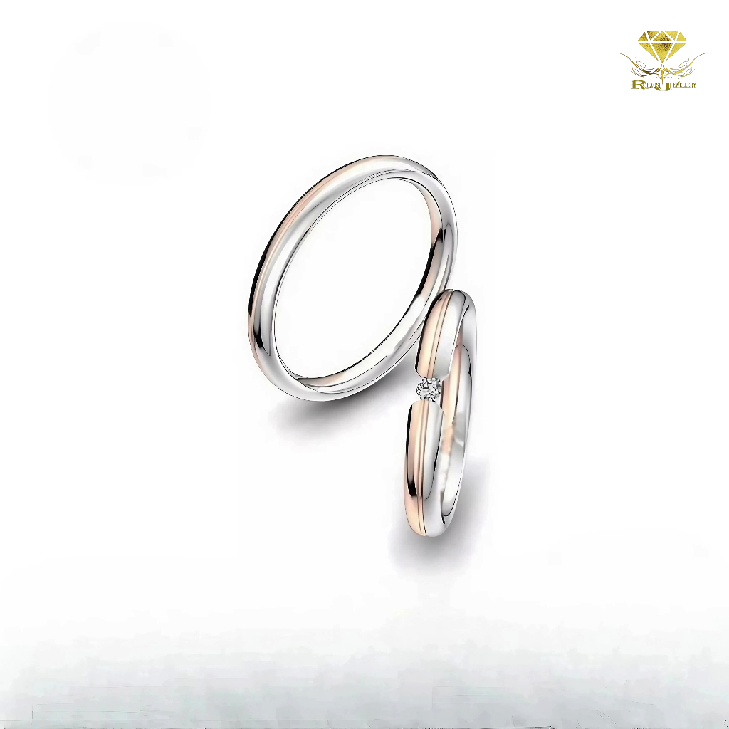 Jual Cincin Couple Emas Berlian Eropa Asli ORI Kawin Nikah Tunangan ...
