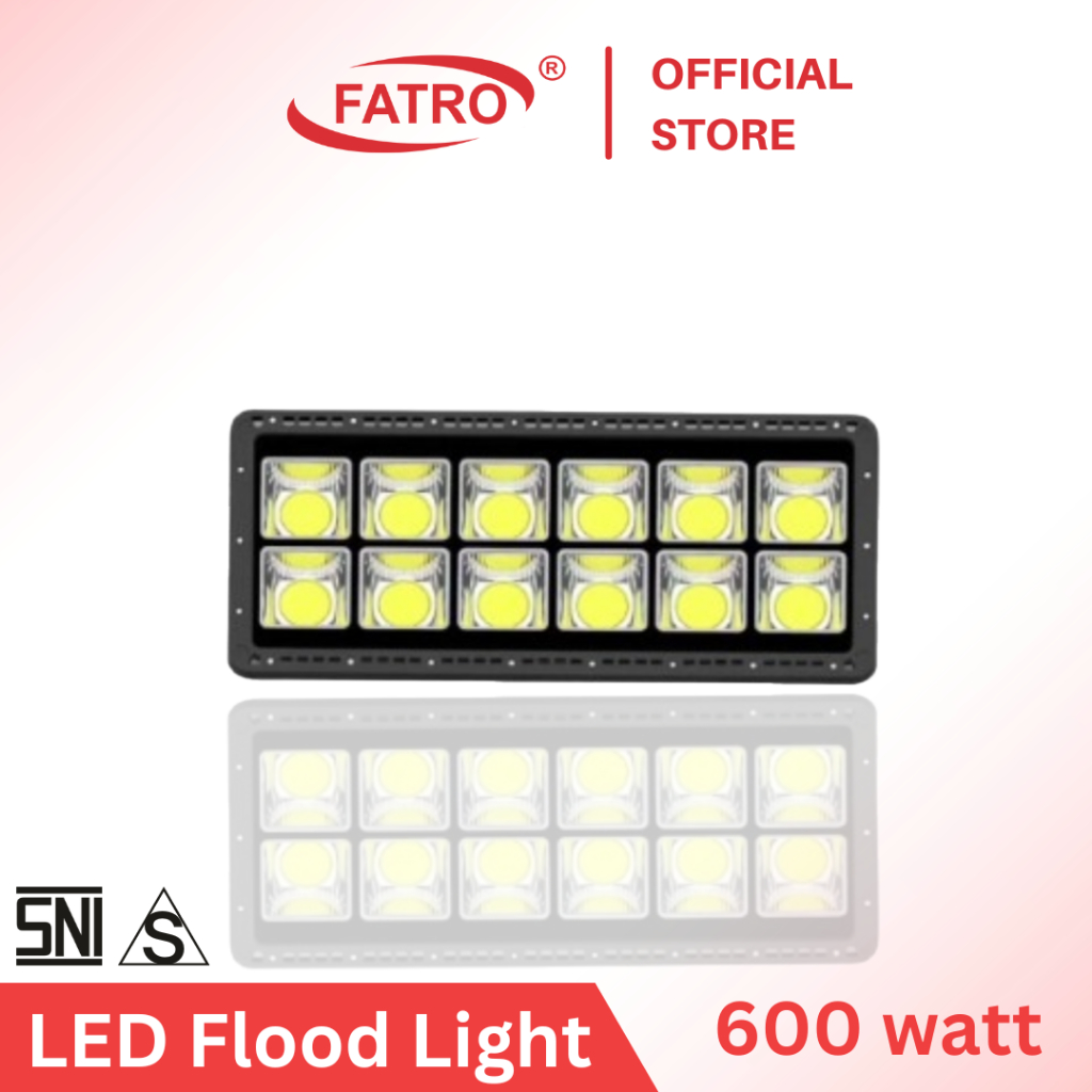 Jual FATRO Lampu tembak / LED flood LIGHT / lampu sorot 600w | Shopee ...