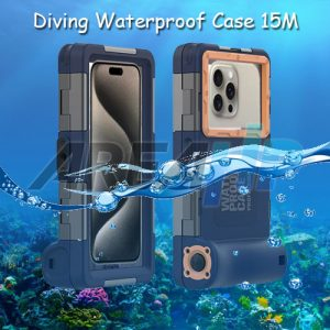 Jual Shellbox Gen 2 Diving Waterproof Case Casing Cover 15M iPhone 15 ...