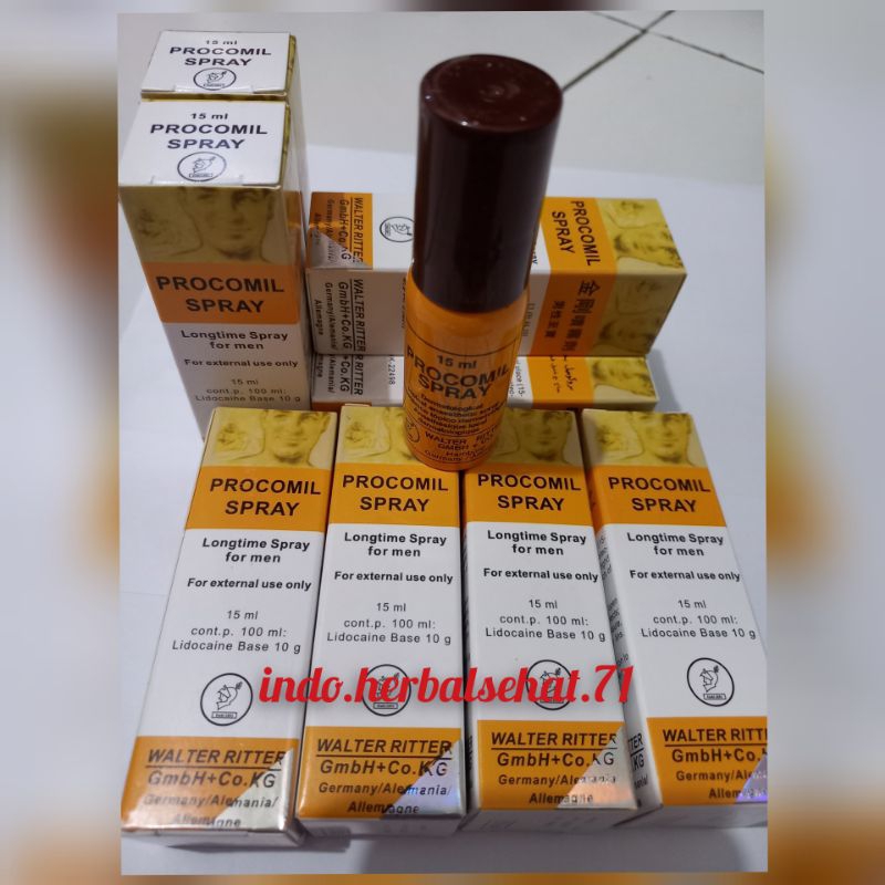 Jual PROCOMILE SPRAY ASLI 100% ORIGINAL OBAT SEMPROT TAHAN LAMA PRIA ...