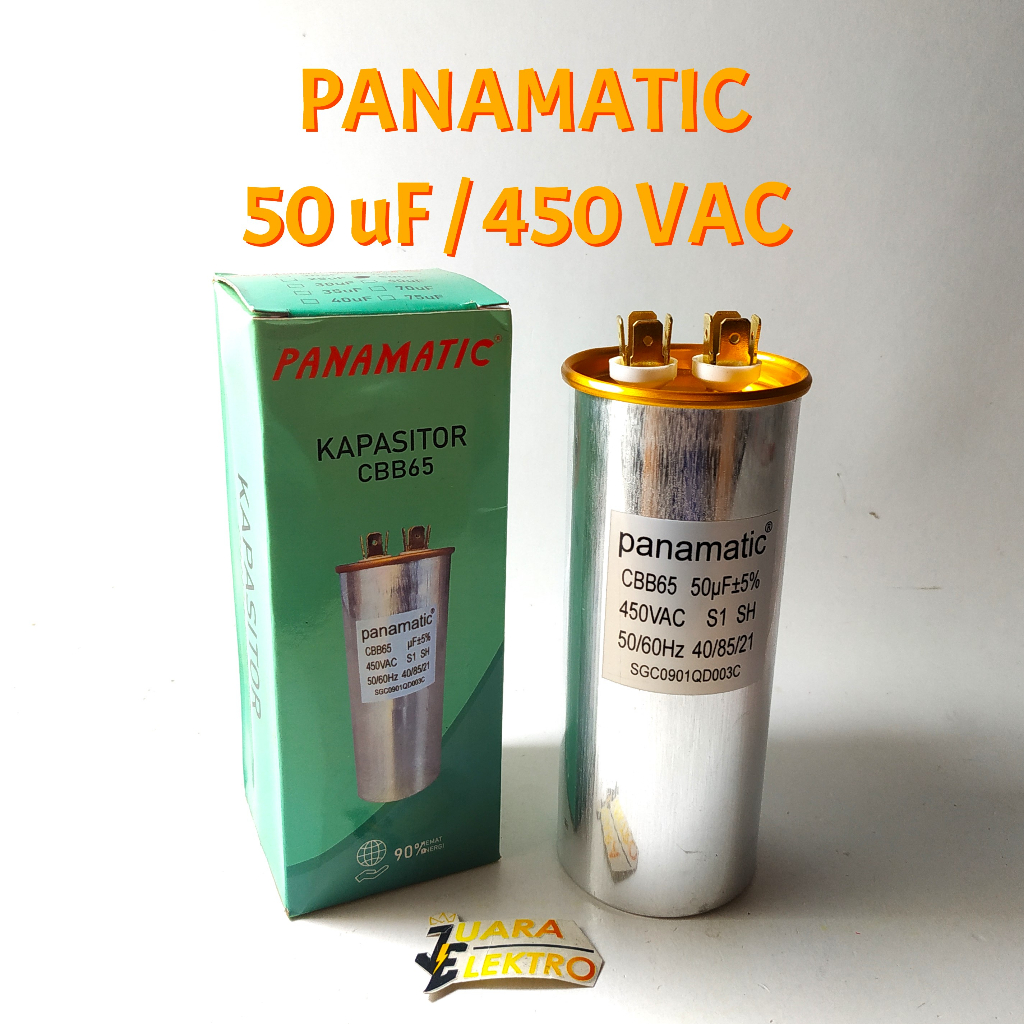Jual RAYDEN Capasitor AC 50uF / 450V Silver | Kapasitor Bulat 50 uF ...