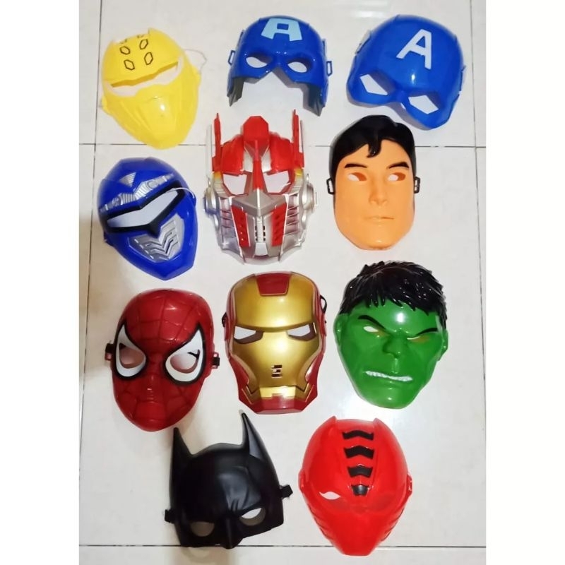 Jual Mainan Topeng Karakter Pahlawan Super Hero | Shopee Indonesia