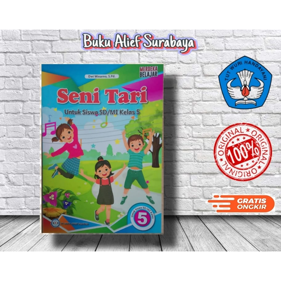 Jual Buku Siswa Seni Tari SD/MI Kelas 5 Merdeka Belajar Penerbit Global Offset Sejahtera GOS ...