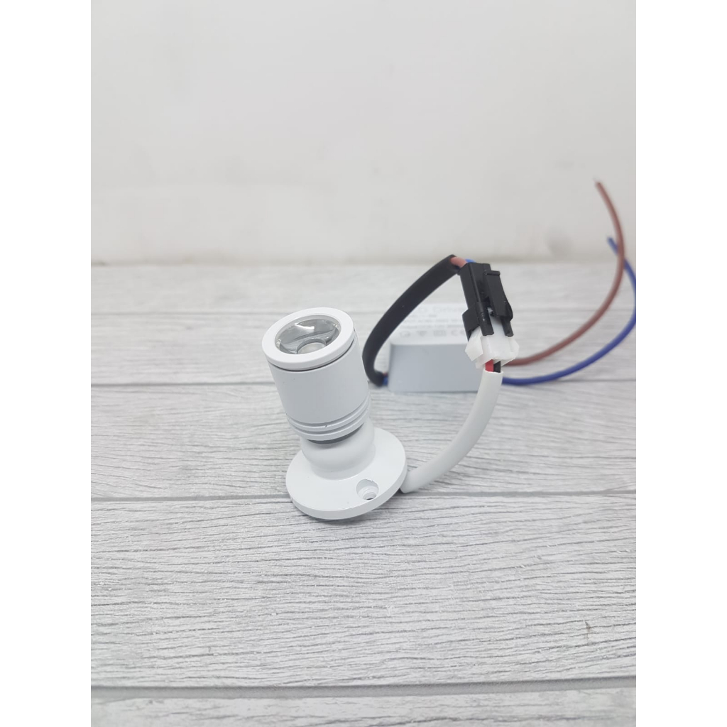 Jual LAMPU SOROT MINI / MINI SPOT LIGHT 1 WATT WARMWHITE. READY STOCK ...