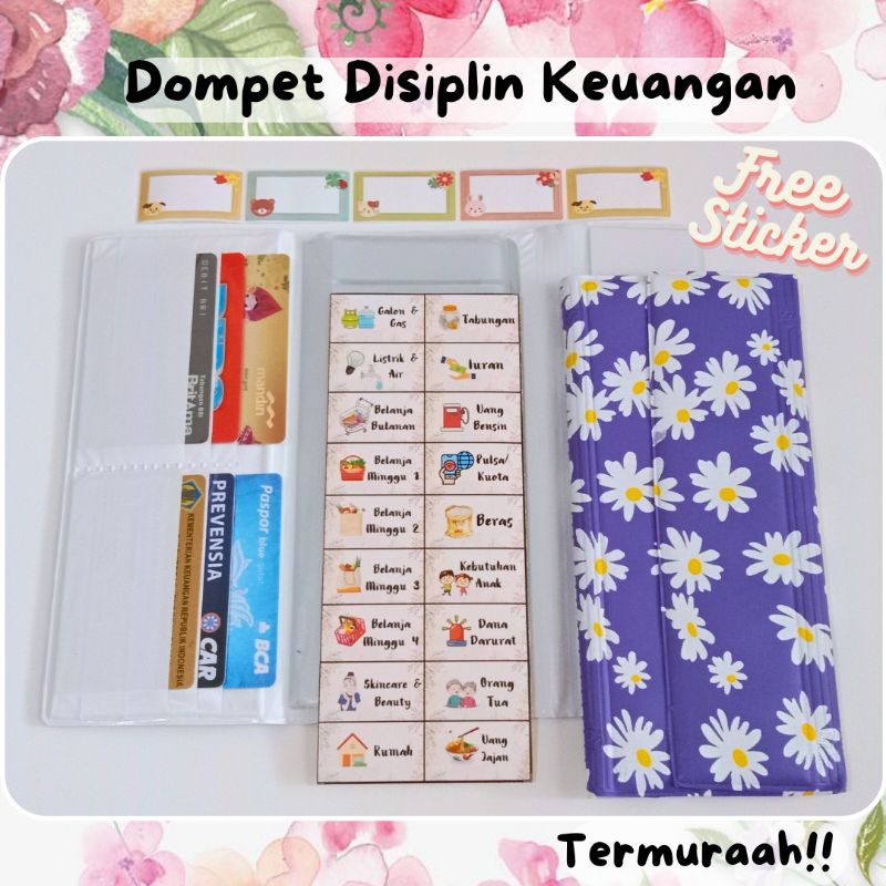 Jual DOMPET DISIPLIN - Dompet Keuangan Wallet | Sinking Fund | Shopee ...