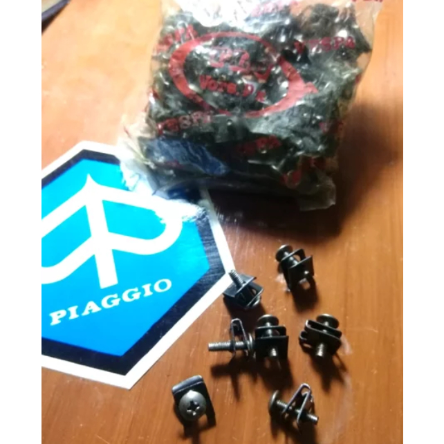 Jual kleman klem clamp baut mur hidung vespa dan lainya vespa px ps ...