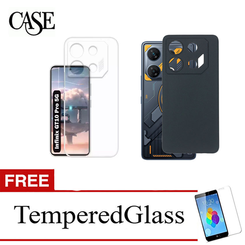 Jual Soft Case for Infinix GT 10 Pro 2023 - 6.67 inch - Gratis Tempered ...